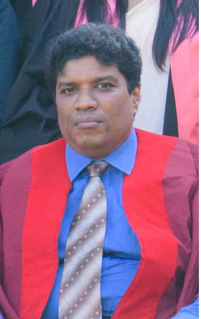 Prof. S. D. M. Chinthaka – Department of Chemistry