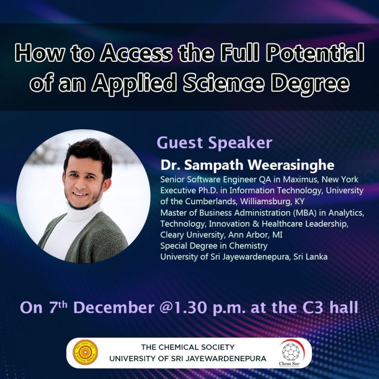 Seminar Session on ‘How to access the full potential of an Applied ...
