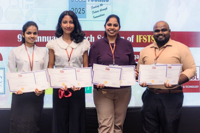 ACHIEVEMENTS OF THE STUDENTS AT FOODTECHNO 2025 –9TH ANNUAL RESEARCH ...