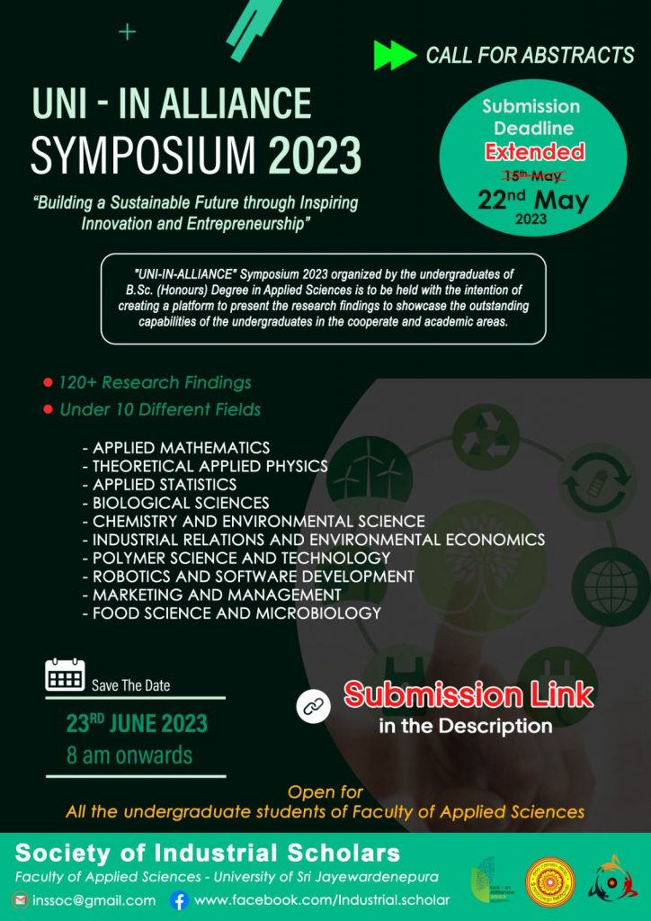The Uni-in Alliance Symposium 2023 – Society of Industrial Scholars