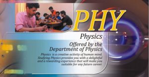 B.Sc. Degree Program – Physics – Department of Physics