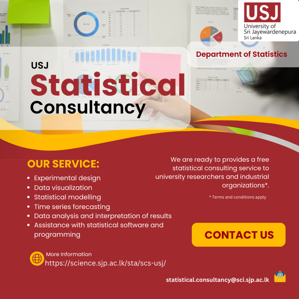 Statistical Consulting Service – University of Sri Jayewardenepura ...
