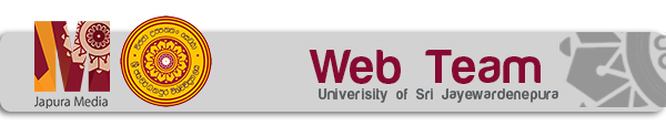 web team – Faculty of Applied Sciences